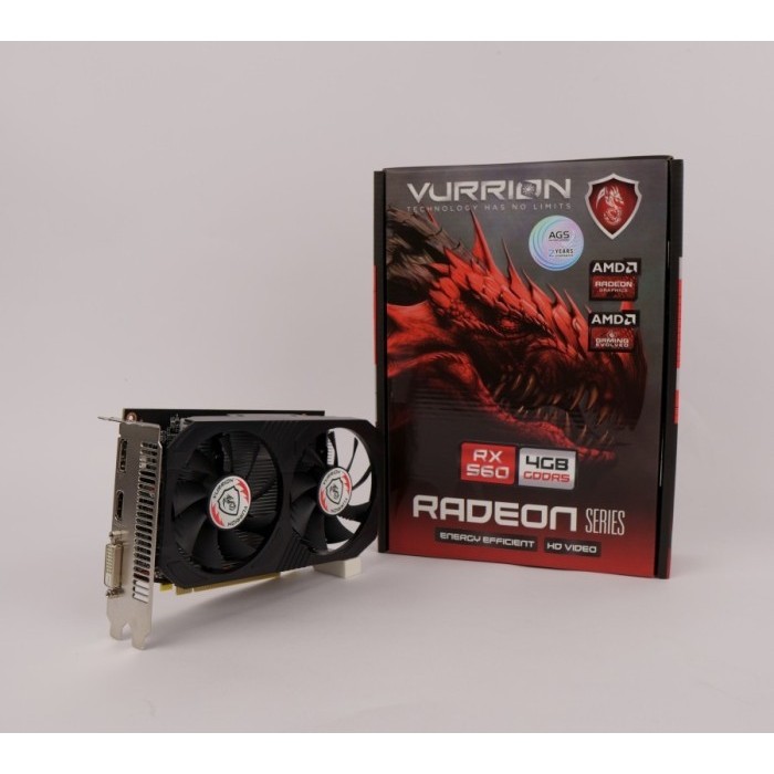 Jual VGA VURRION RX 560 4GB GDDR5 128Bit GAMING VGA ORI | Shopee Indonesia