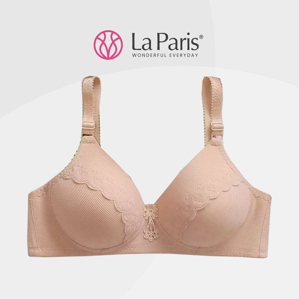 Jual LA PARIS Bra BH Super Soft Tanpa Kawat Kait 3 36 - 42 Busa Setara ...
