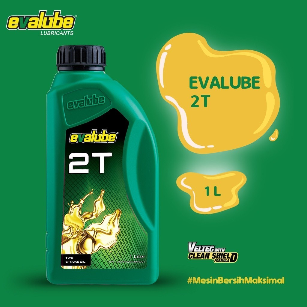 Jual Oli Motor Evalube 2T TB (1L) | Shopee Indonesia