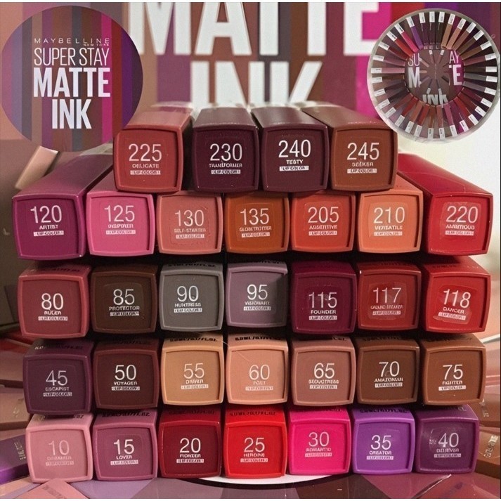 Jual BARU!!! Lipstik mate terbaru dari maybellline//Maybelline ...