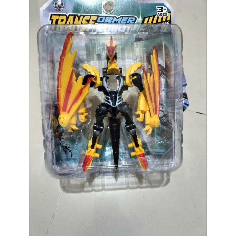Jual BISA COD mainan robot transform Great T-Rex / Flying Dragon / 3 ...