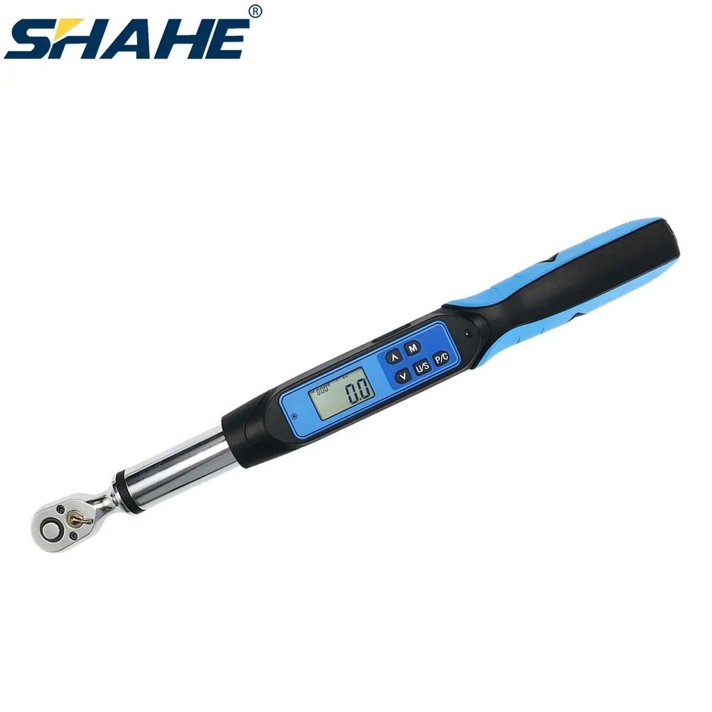 Jual SHAHE 1/2"Digital Torque Wrench with Angle with Buzzer and LED ...