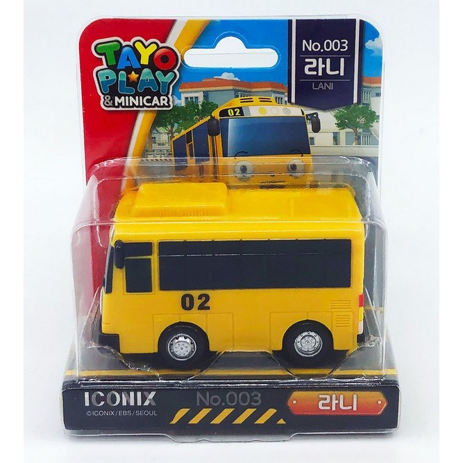 Jual EF90 Iconix Tayo The Little Bus Mini Car - Lani (No. 003) | Shopee ...