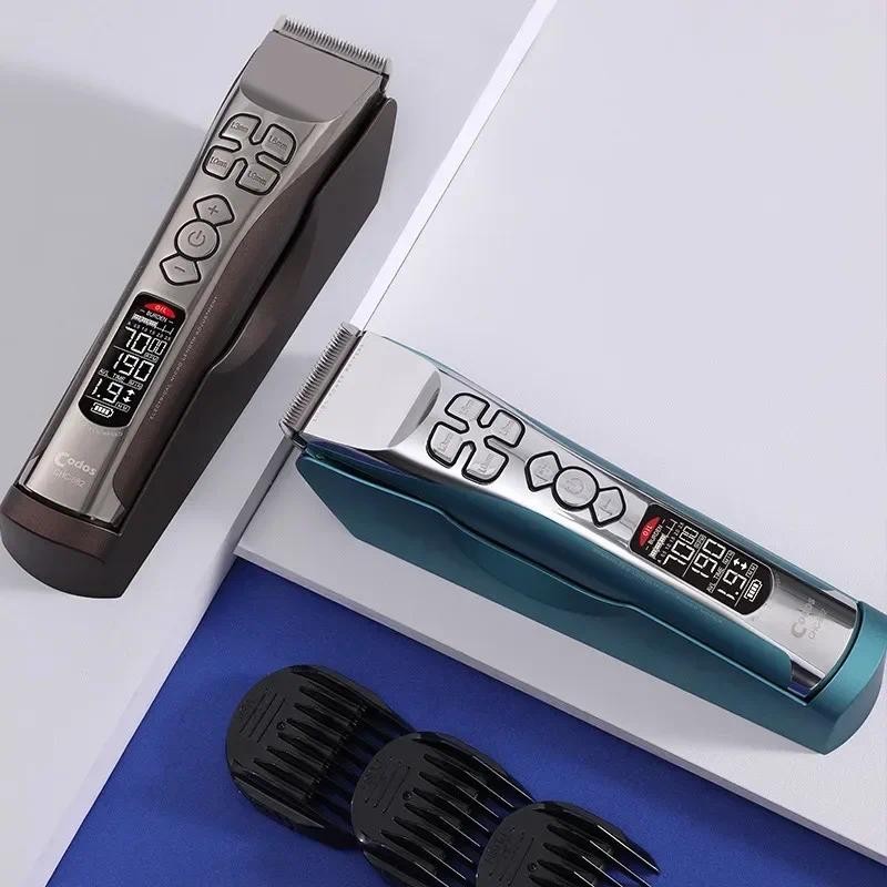 Jual New Professional Hair Codos-982 BLDC Motor Clipper Trimmer Barbers ...