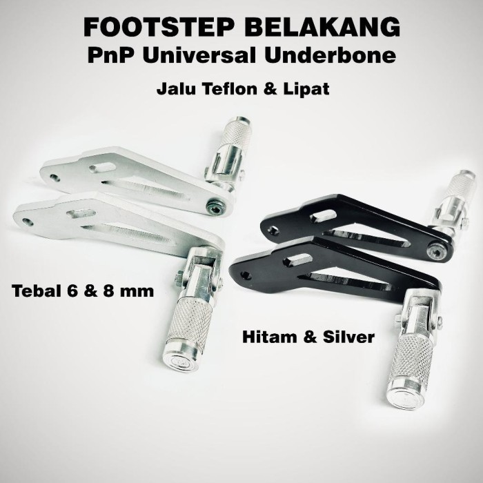 Jual FOOTSTEP BELAKANG SATRIA FU DAN SONIC 150R MODEL L2 NEW PUSTEP ...