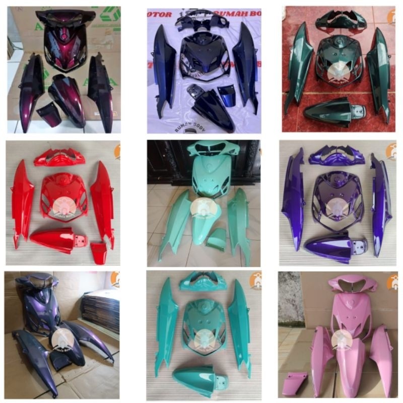 Jual AJM - BODY CUSTOM MIO SMILE/COVER BODY YAMAHA MIO SMILE (2008-2013 ...