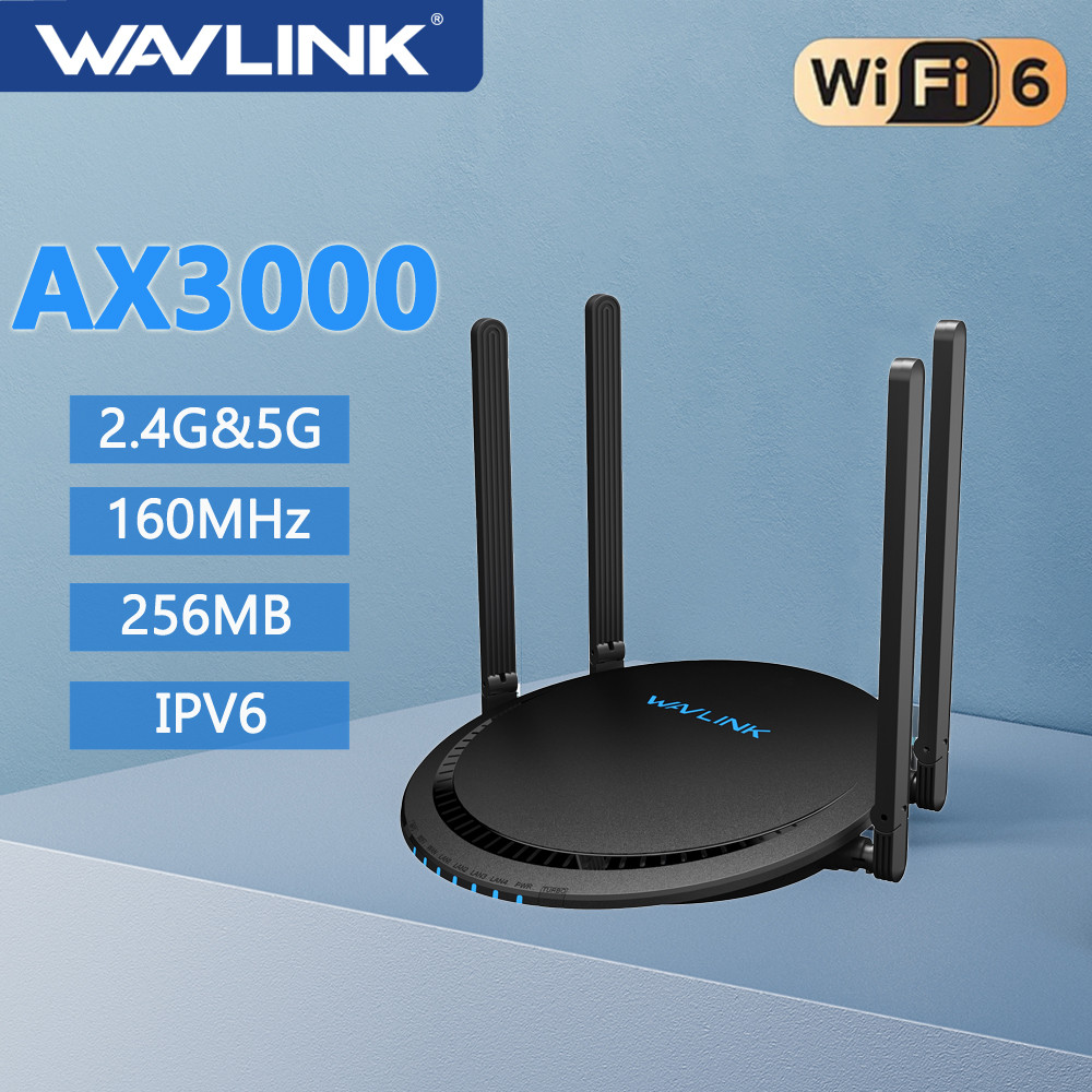 Jual Wavlink AX3000 Gaming WIFI 6 Router Dual Band 5G&2.4G 1000Mbps AC1200 Wireless WiFi Router ...