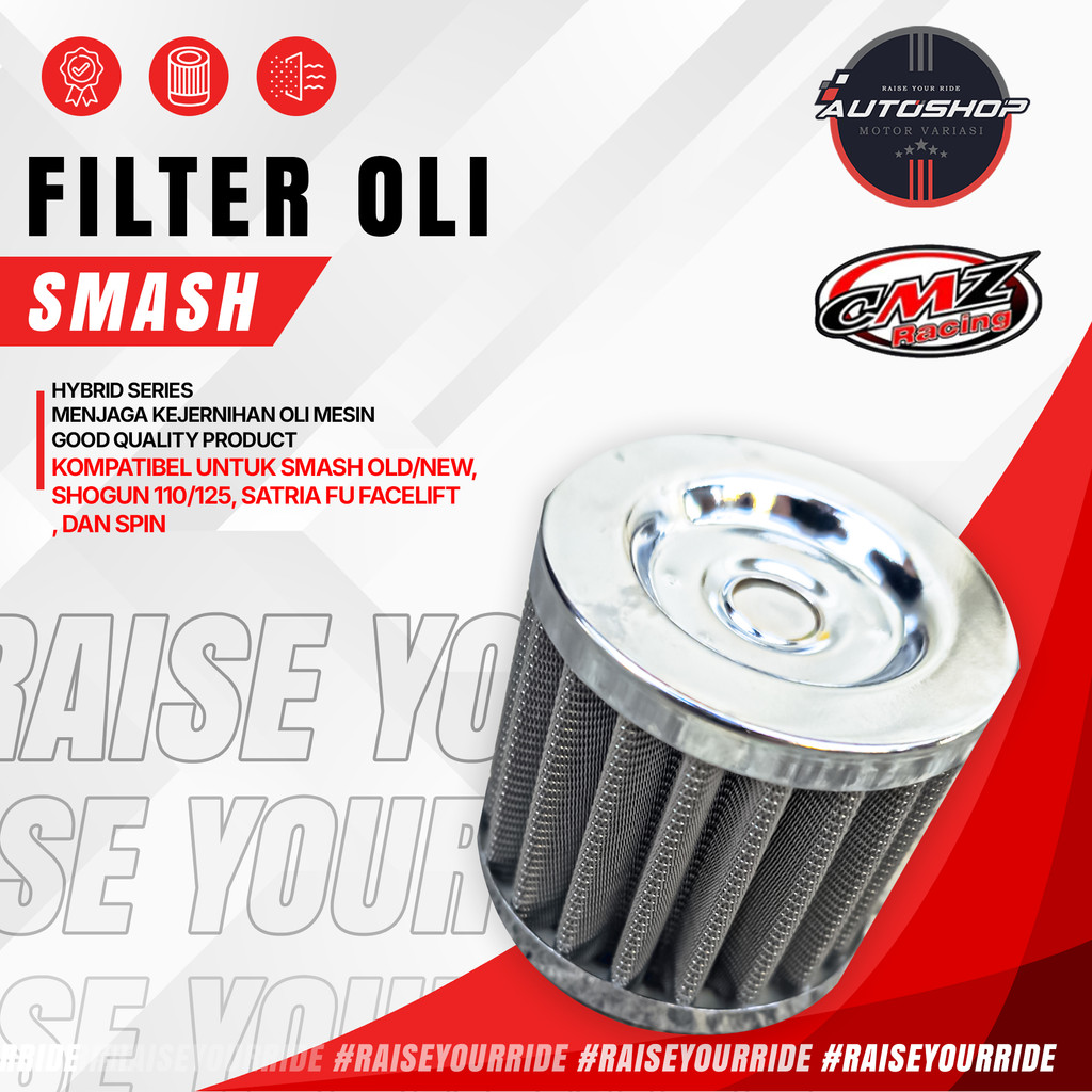 Jual Filter Oli Smash/Shogun/Satria FU – CMZ Racing, Original & Good ...