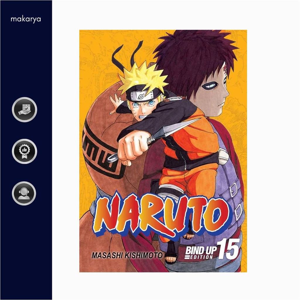 Jual Naruto Bind Up Edition 15 ( MASASHI KISHIMOTO ) | Shopee Indonesia