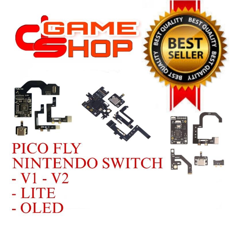 Jual chip cfw ofw dualboot pico fly picofly nintendo switch v1 v2 lite ...