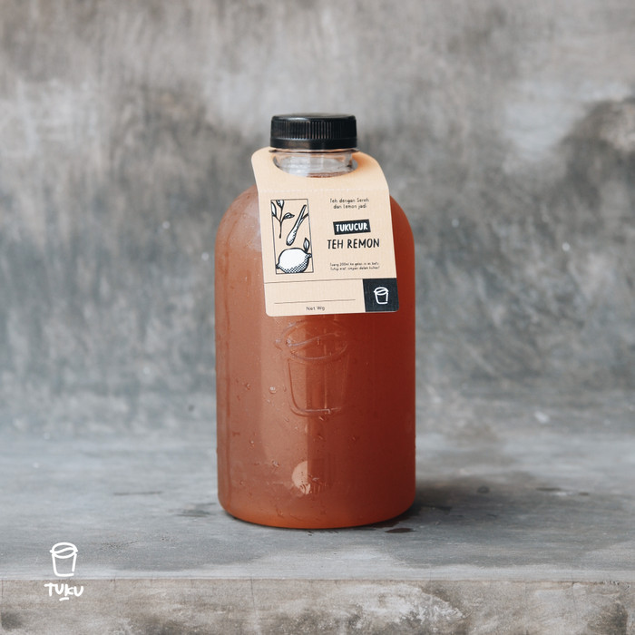 Jual TUKU - TUKUCUR Teh Remon (Sereh & Remon) 1 Liter | Shopee Indonesia