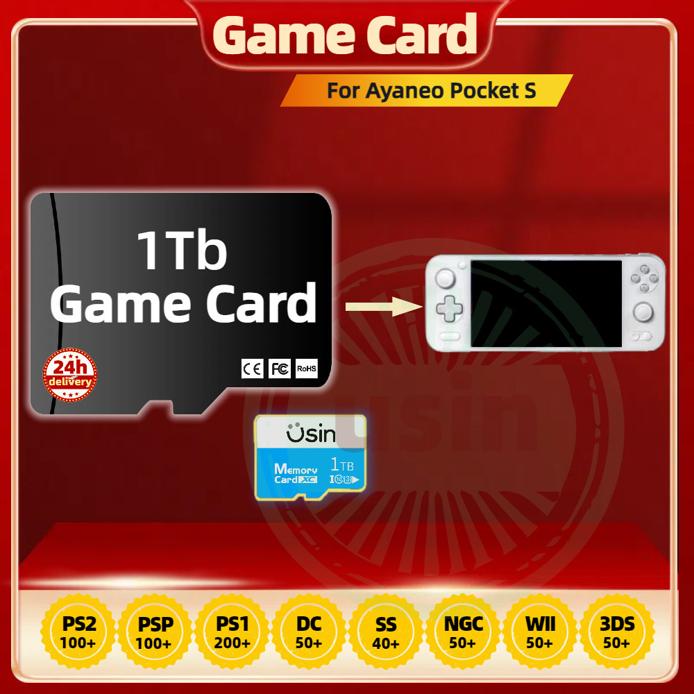 Jual TF Game Cards For Ayaneo Pocket S AIR EVO Android Gaming Console Retro Playstation PS2 PSP ...