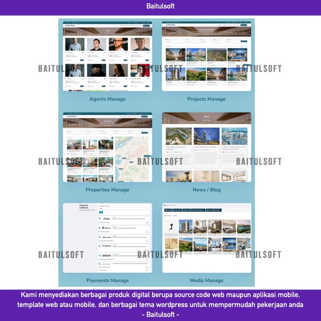 Jual SOURCE CODE APLIKASI WEB FLEX HOME - LARAVEL REAL ESTATE ...