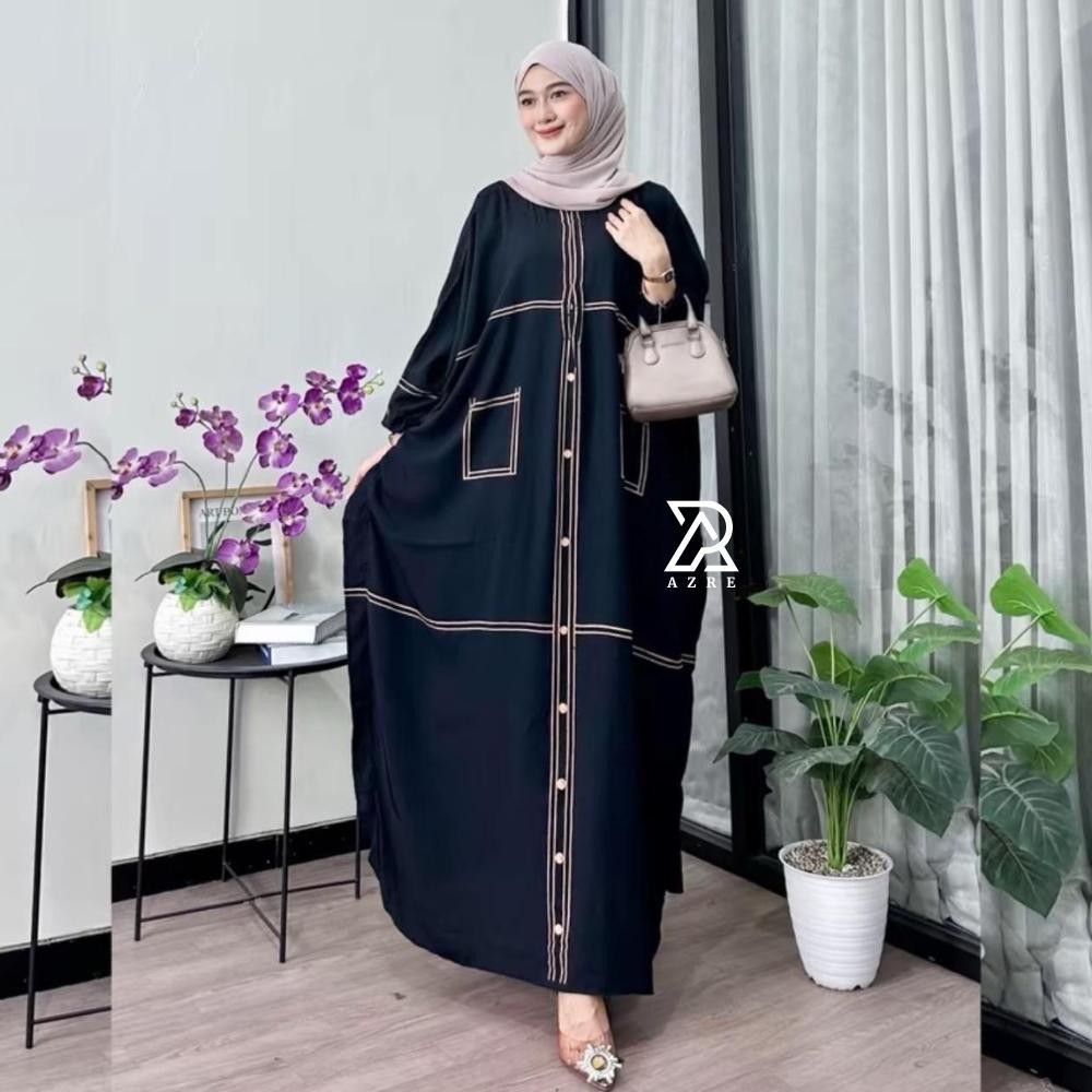 Jual Kaftan Motif Sofia Premium Rayon Tebal Jumbo Ld 180 cm | Shopee Indonesia