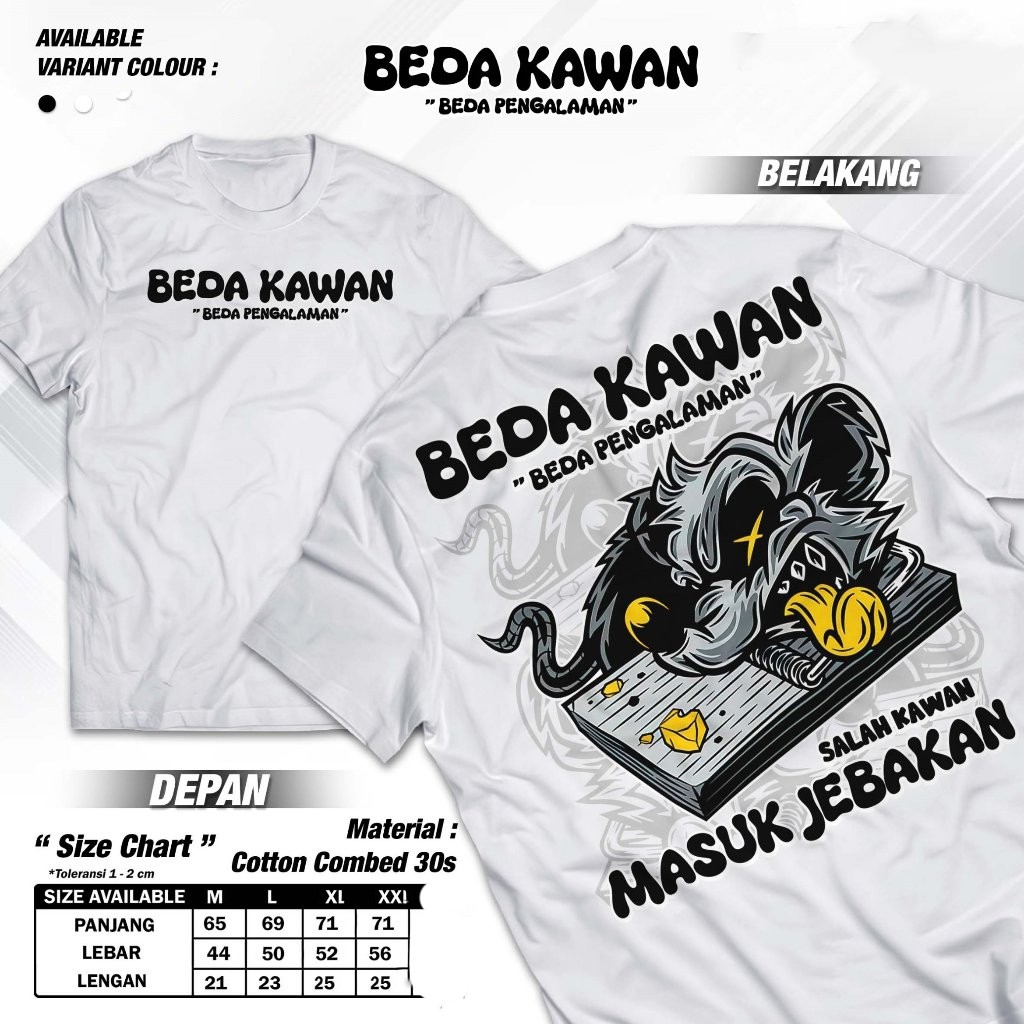 Jual Kaos Beda Kawan Beda Pengalaman Salah Kawan Masuk Jebakan - Kaos ... Jual Kaos Beda Kawan Beda Pengalaman Salah Kawan Masuk Jebakan - Kaos ...