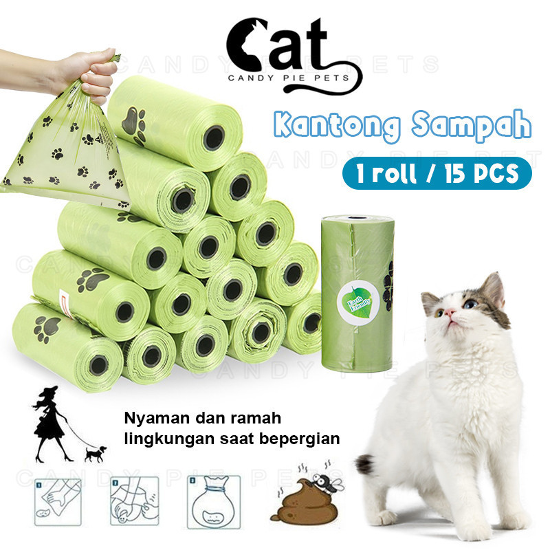 Jual Kantong Sampah Kucing Kantong Pup Kucing Anjing Poop Bag Anjing ...