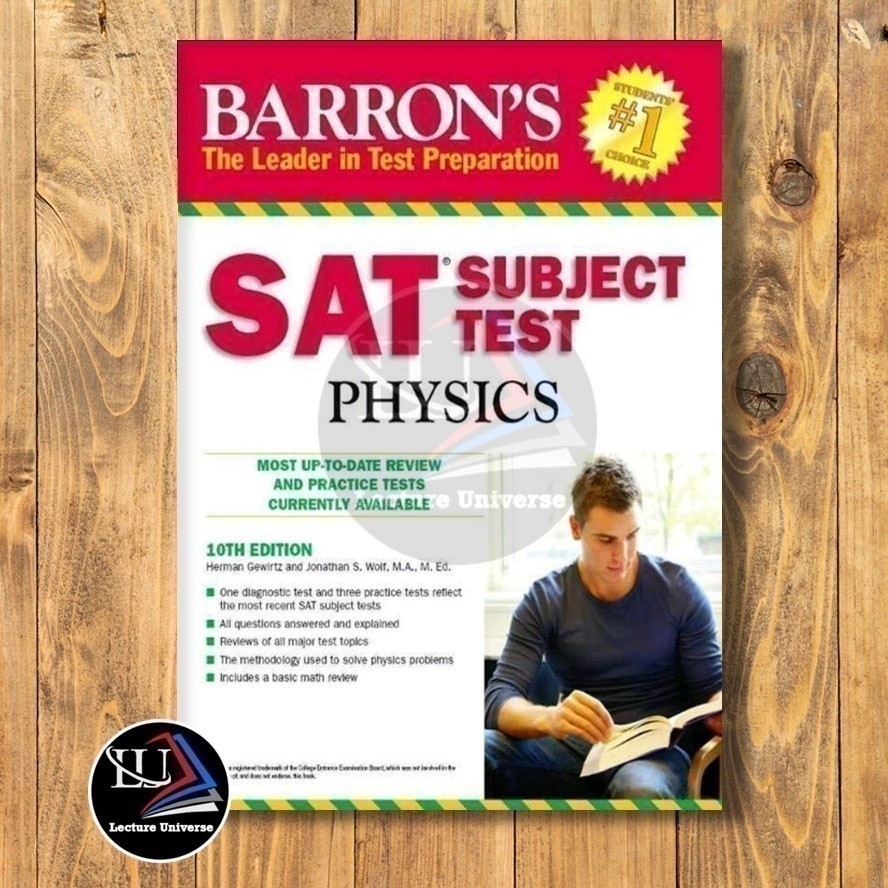 Jual Cetak Buku - Barron's SAT Subject Test Physics 10th edition ...