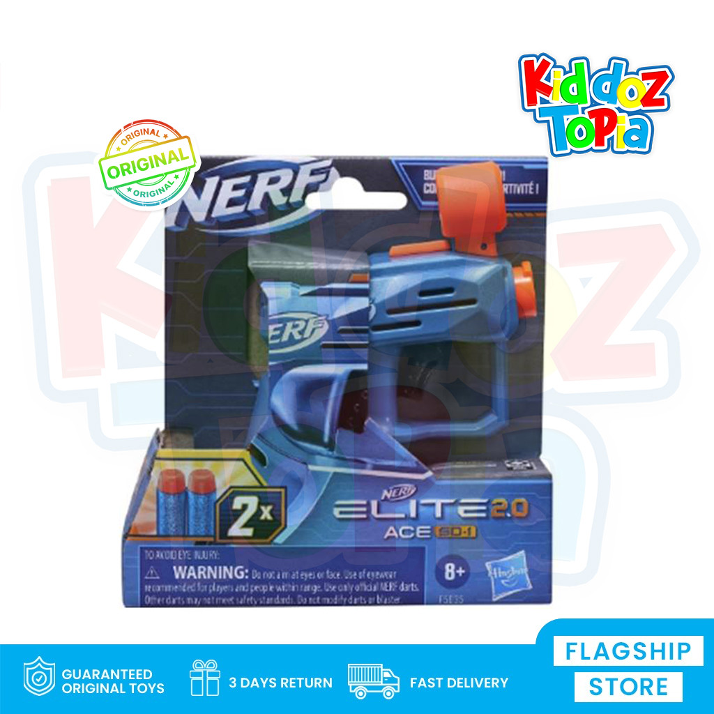 Jual Nerf Elite 2.0 Ace SD-1 Dart Blaster Original F5035 | Shopee Indonesia