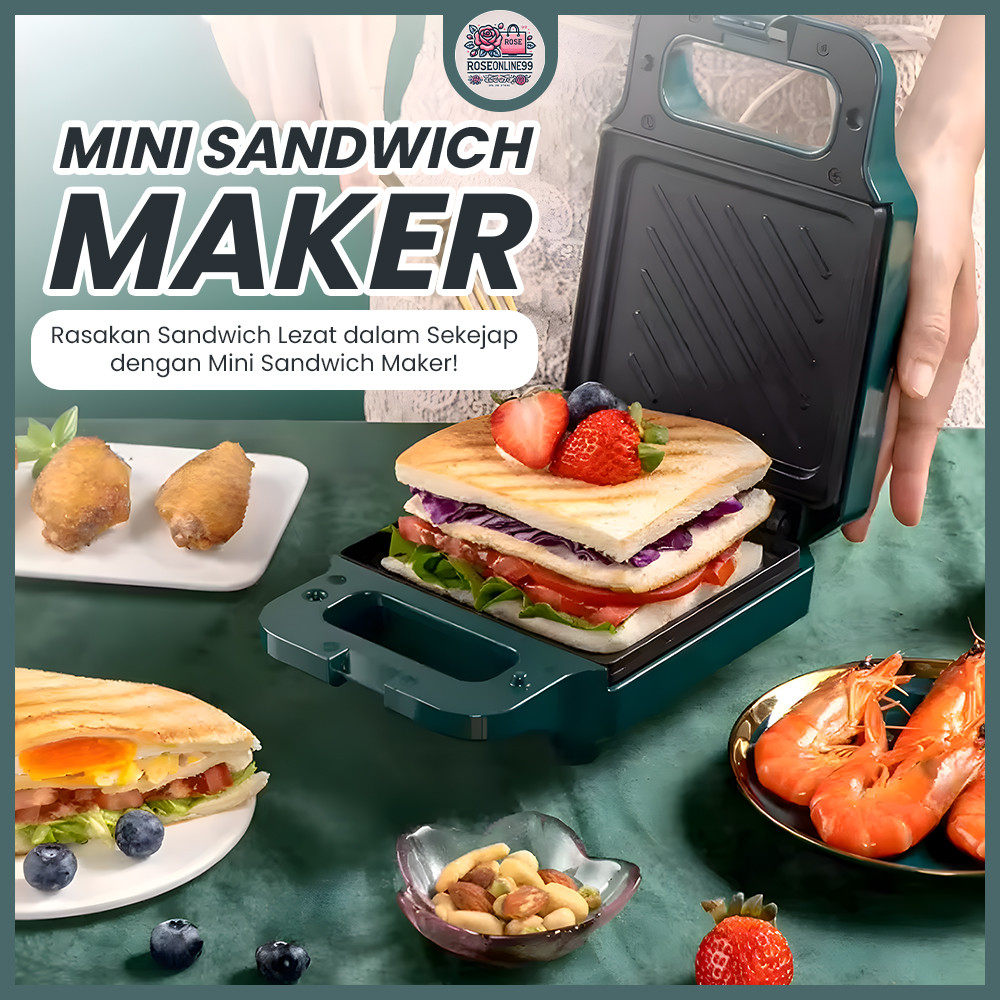 Jual RO Alat Pembuat Sandwich Maker Breakfast Machine Multifungsi ...