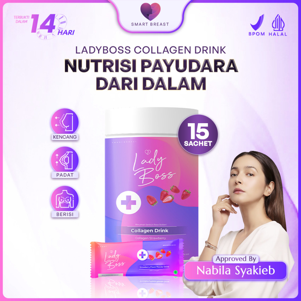 Jual Smart Breast - Lady Boss Breast & Collagen Drink ( Suplemen ...