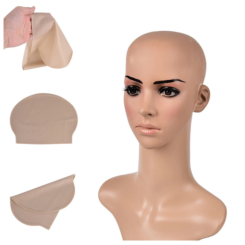 Jual Bald Cap / Wig Botak Bald Cap / Kepala Botak Palsu Bahan Latex ...