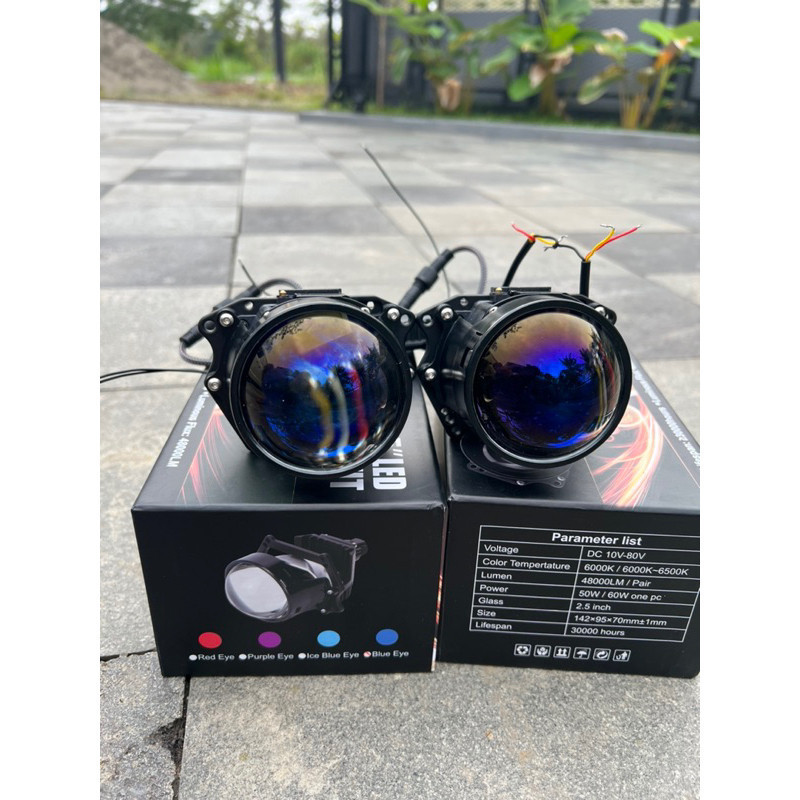 Jual Biled Projector Bluelens model pro7 sudah ada kipas harga 1 pcs ...