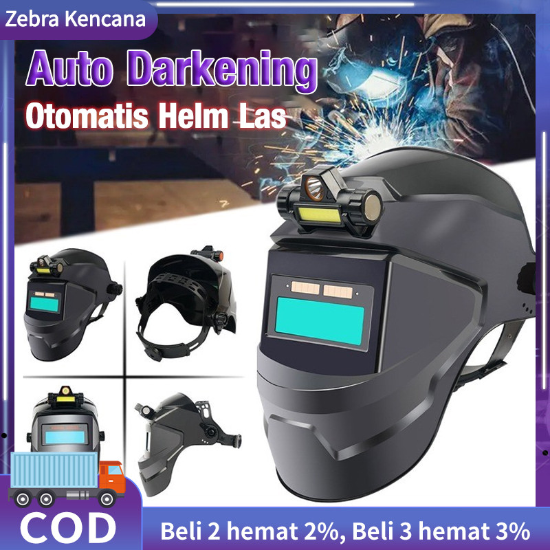 Jual Helm Las auto darkening welding helmet Helm las otomatis auto ...