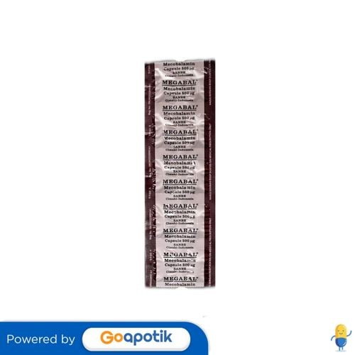 Jual Megabal 500 Mcg Strip 10 Kapsul | Shopee Indonesia
