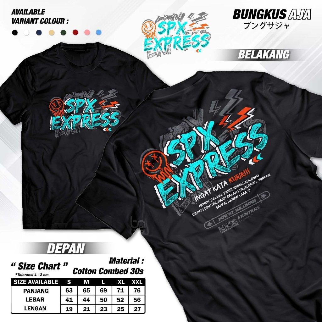 Jual Kaos Shoppee Express Mafia Jalanan Ingat Kata Kurir - Baju Kurir ...