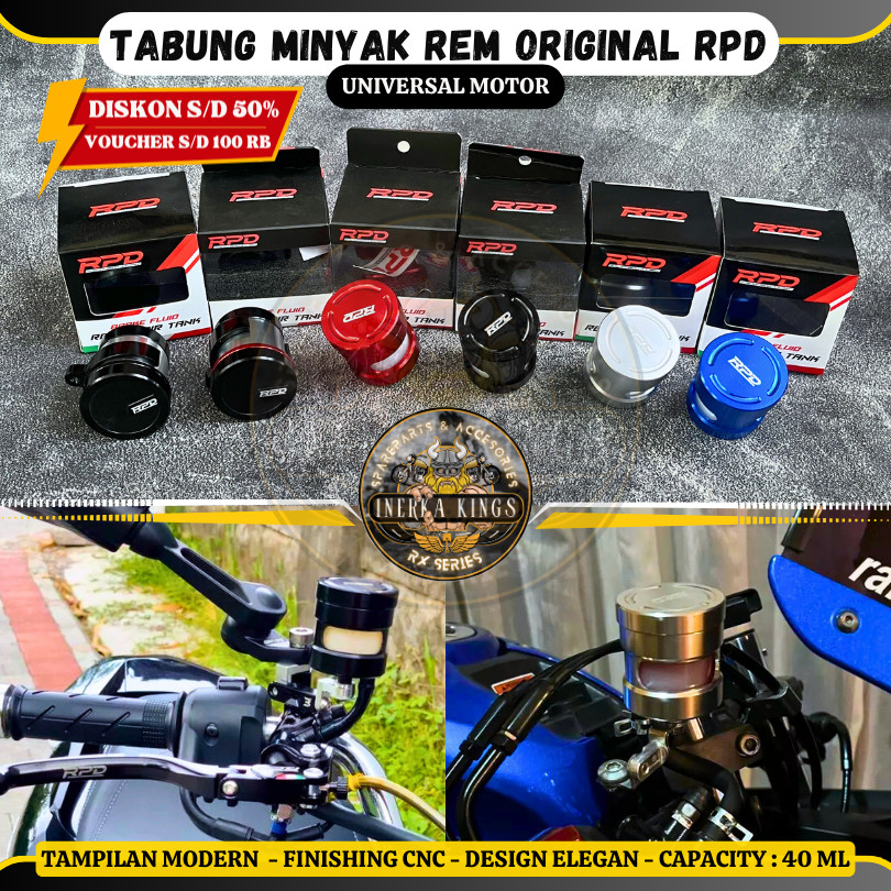 Jual Brake Fluid Reservoir Tank Tabung Minyak Oli Rem ORIGINAL RPD ...
