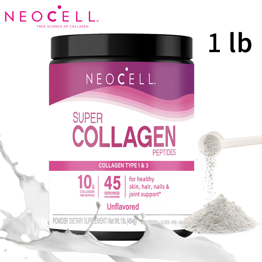 Jual NeoCell 1 Lb Super Collagen Peptides Powder untuk Melembabkan dan ...