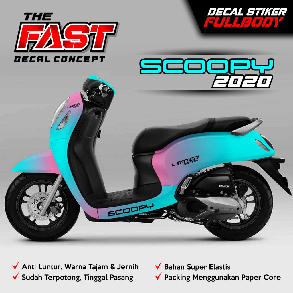 Jual decal stiker honda scoopy fullbody_stiker decal variasi honda ...