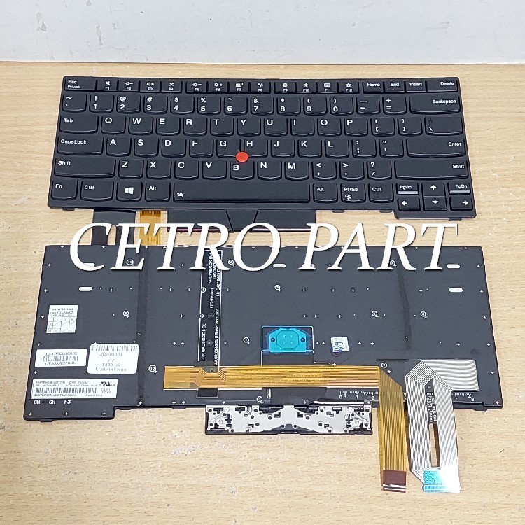 Jual Keyboard BACKLIGHT For Lenovo Thinkpad E480 L480 Yoga T480s T490 ...