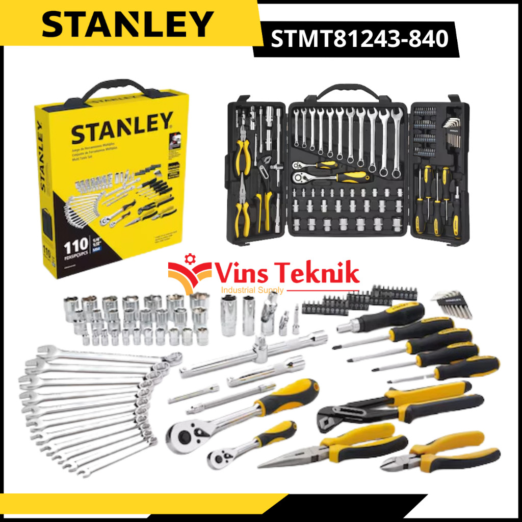 Jual Home tools set 110pcs Alat Perkakas Tangan Set STANLEY STMT81243 ...