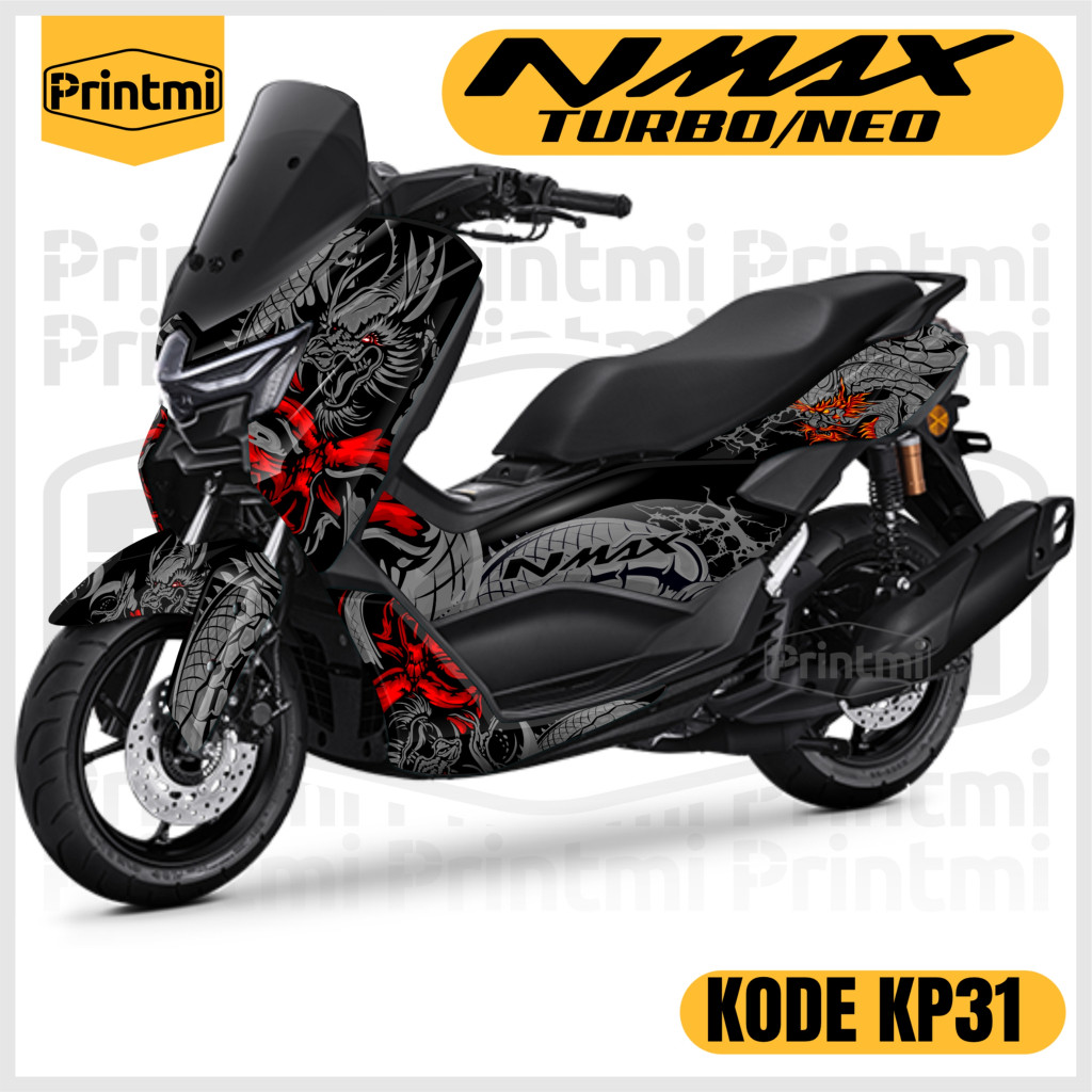 Jual Decal Stiker Full Body Nmax Turbo Neo S 155 2024 Sticker Motor ...