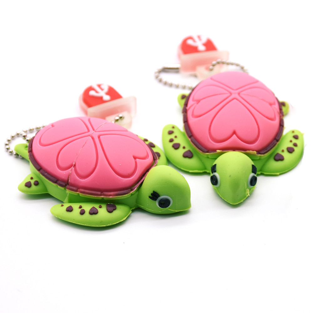 Jual Animal Turtle USB Flash Drive 4GB 8GB 16GB 32GB 64GB Cartoon ...