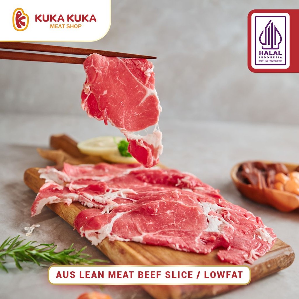 Jual Daging Sapi Beef Slice Aus Lean Meat / Low Fat / Rendah Lemak 1kg ...