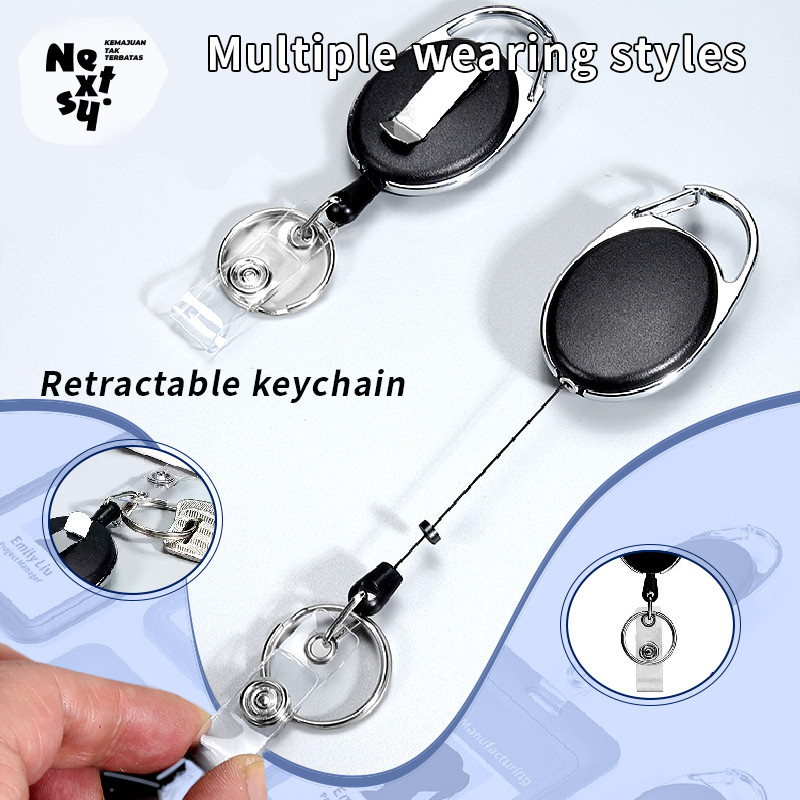 Jual [READY] Nextsy Clip Id Card Penjepit Kartu Anggota Hang Tag ...