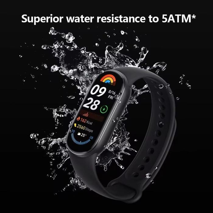 Jual Xiaomi Smart Band 9 1.62" AMOLED HyperOS Always On DIsplay Garansi Resmi - Black | Shopee ...