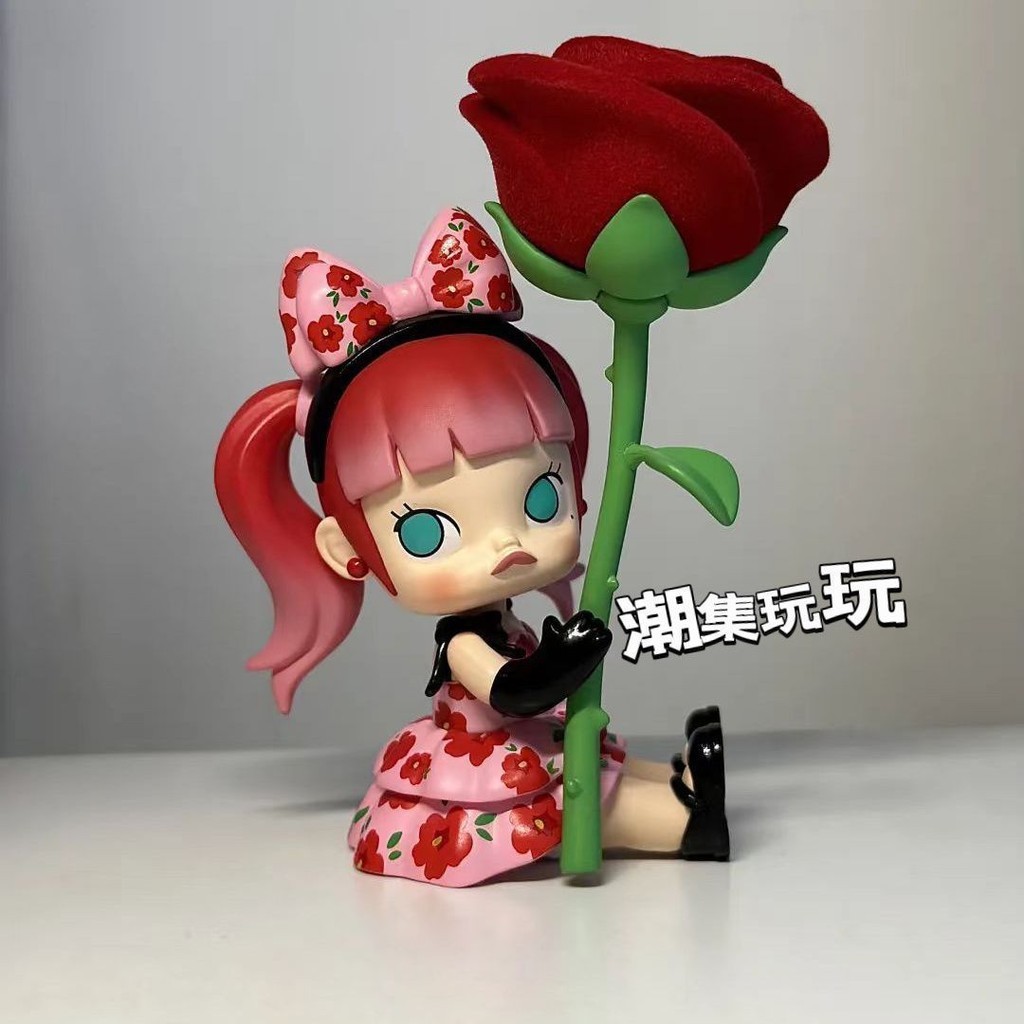 Jual RINBAOW TM25-25105 Red rose little devil molly curled up in the ...