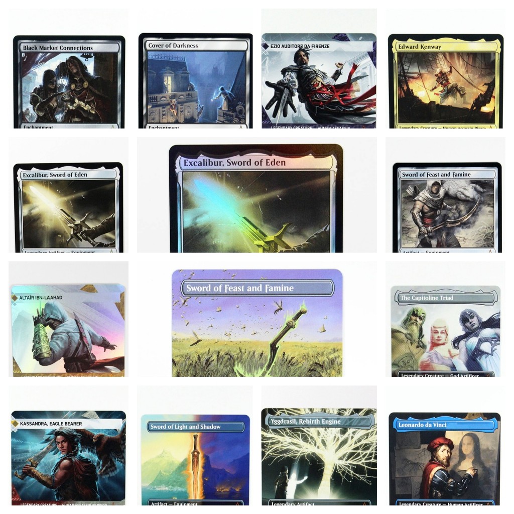 Jual ACR TCG Magical Proxy Cards Game Quality Proxy Damn Crypt Sword ...