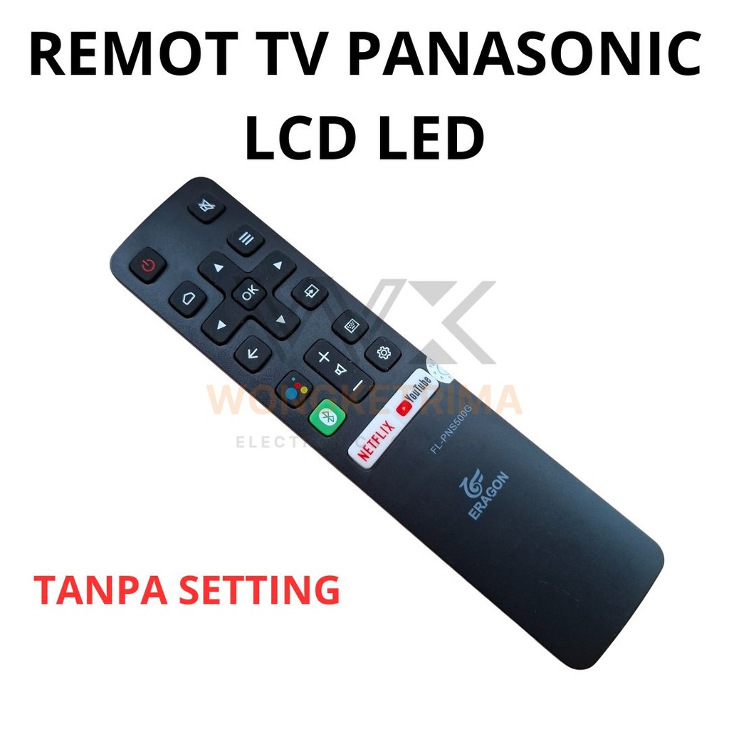 Jual Remote Tv Panasonic Led Lcd Remote Untuk Tv Panasonic Netflix ...