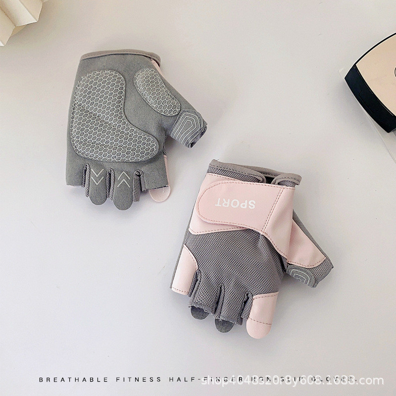 Jual [ JD Store ] Sport Glove Fitness Style Half Finger Cover Wrist ...