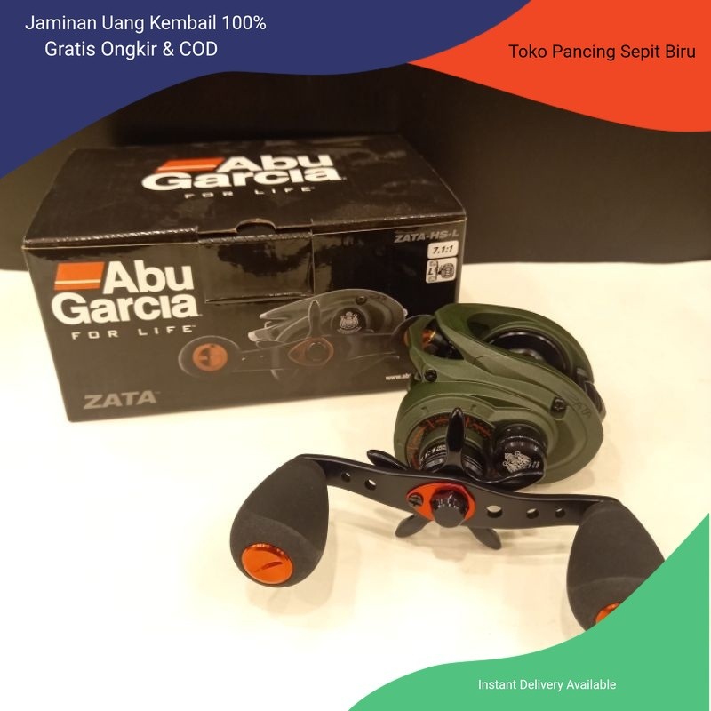 Jual Reel BC Abu Garcia ZATA-HS L, Bearing 11 | Gear Ratio 7.1:1 REEL ...