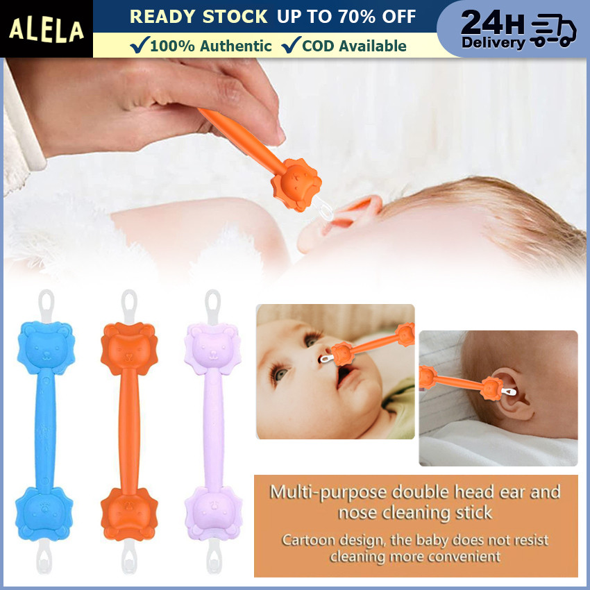 Jual Booger Tool Bayi Tongkat Pembersih Hidung Dan Telinga Silikon Baby ...