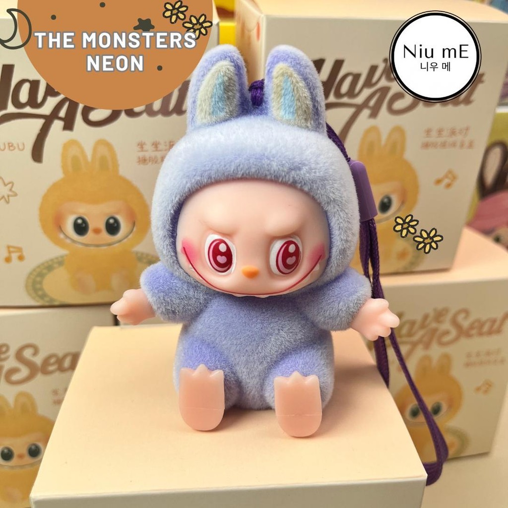 Jual Labubu Baby Mini 10cm Have a Seat Blind box Boneka The Monster ...