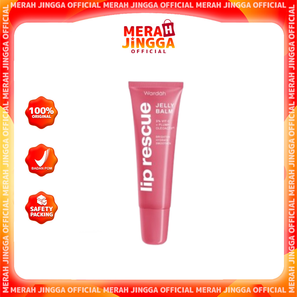 Jual Wardah Lip Rescue Jelly Balm Dusty Rose 7g Lip Balm Lip Therapy, Hydrating | Merah Jingga ...