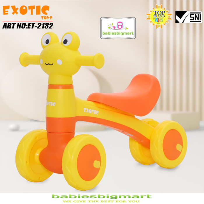 Jual Sepeda Anak Balance Bike EXOTIC ET 2132 Keseimbangan Push Anak Ada ...