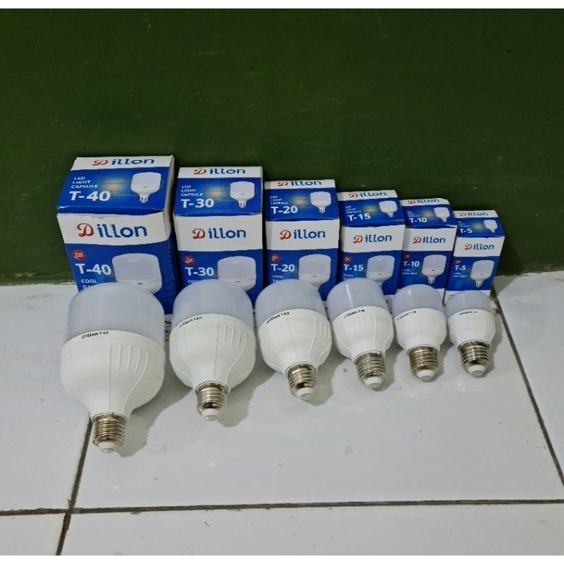 Jual LAMPU LED 10 WATT DILLON HEMAT ENERGI 90% CAHAYA PUTIH TERANG COOL DAYLIGHT TK-6 | Shopee ...