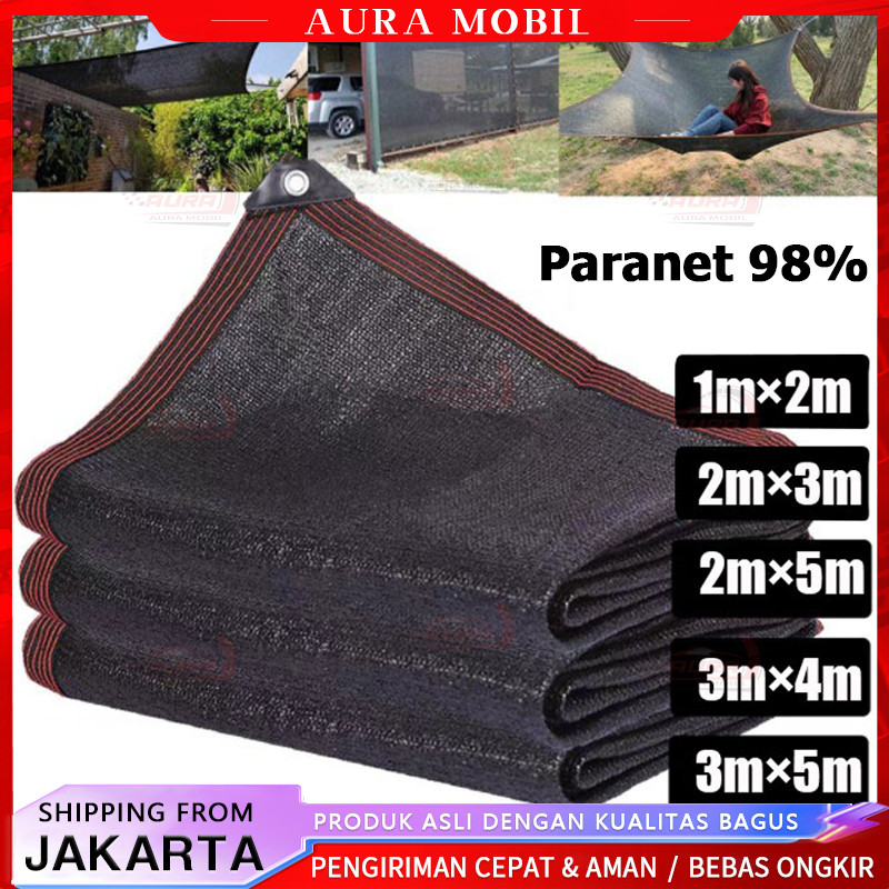 Jual Paranet 98% Lebar 2/3/4 Meter Shading Net Nylon Anti Panas ...
